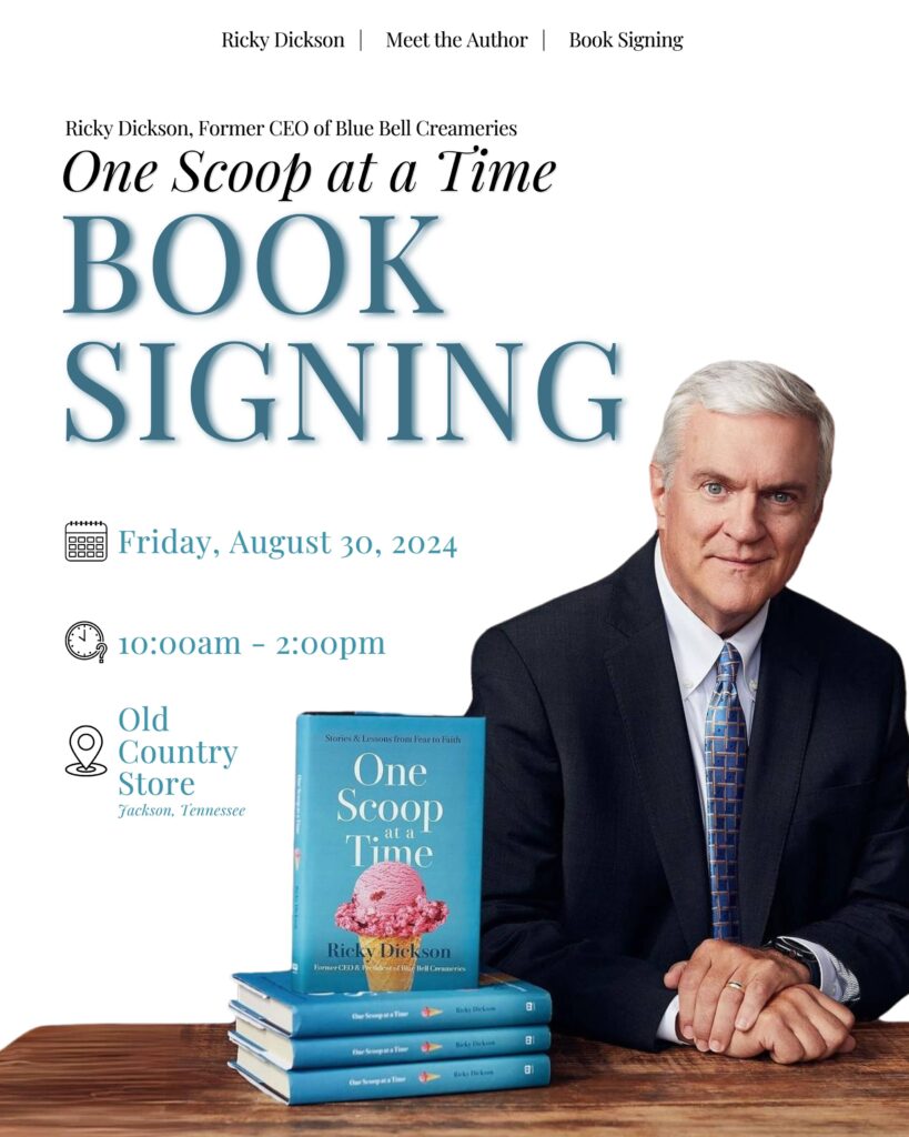 Jackson TourismRicky Dickson Book Signing – “One Scoop at a Time ...
