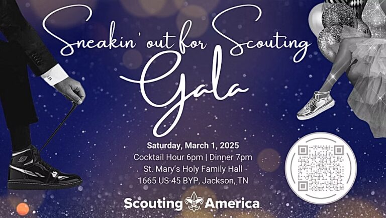 Jackson TourismSneakin’ Out for Scouting Gala