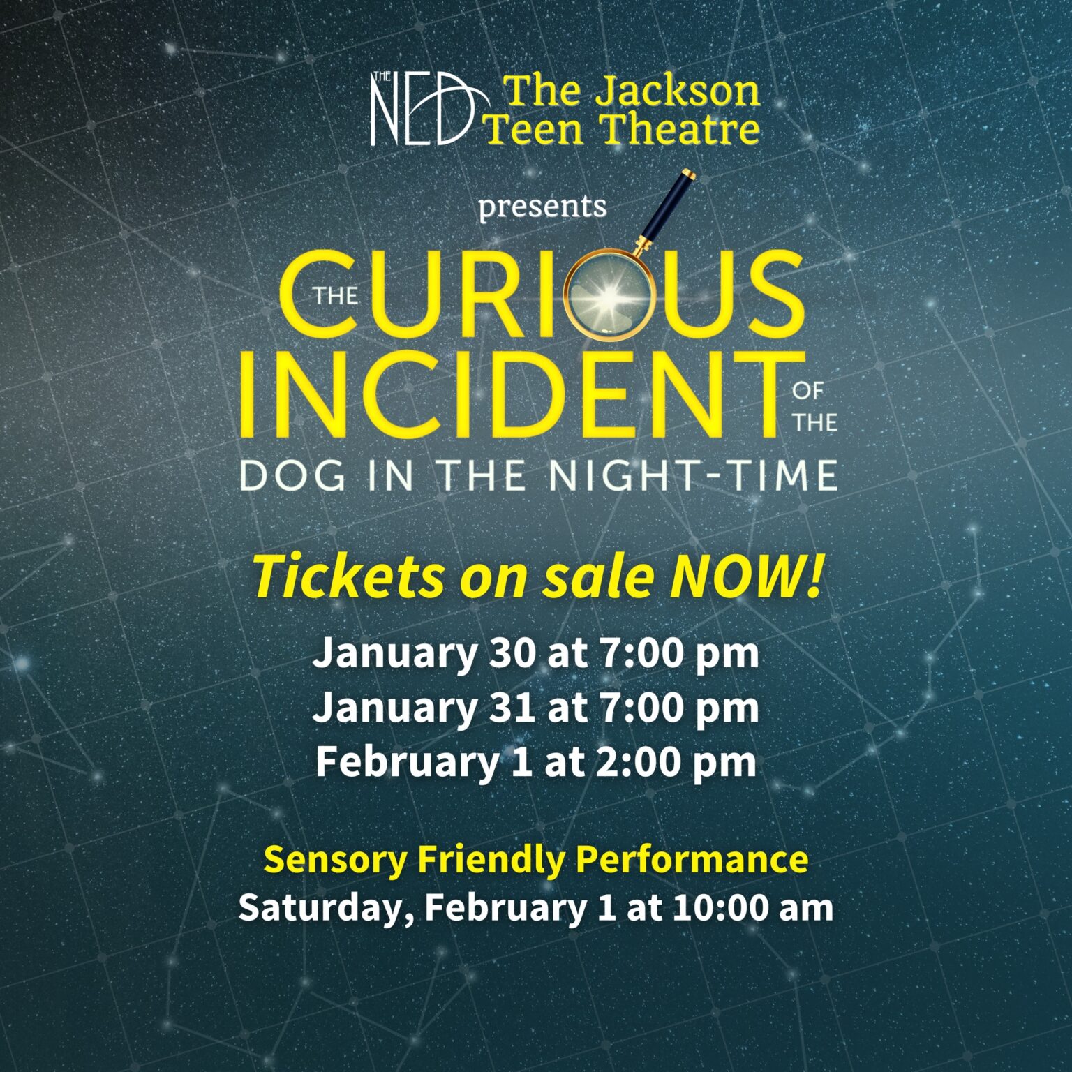 Jackson TourismThe Curious Incident of the Dog in the Night-Time